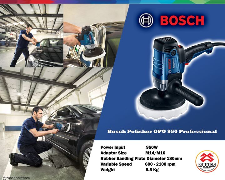 Bosch GPO 950 Polisher 950W | Lazada
