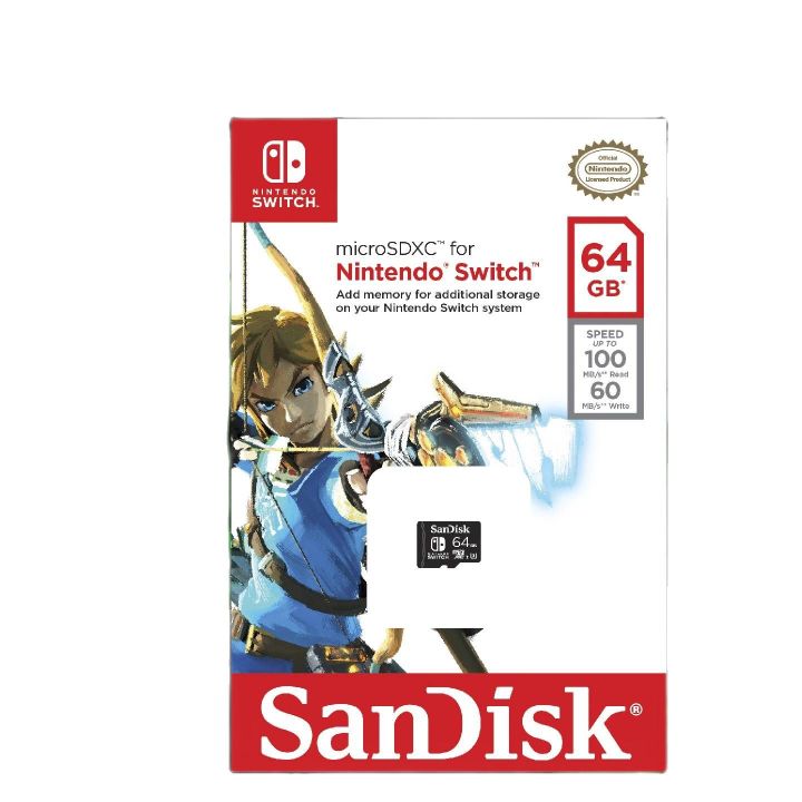 Nintendo Switch SanDisk 64GB MicroSDXC (zelda) | Lazada Singapore
