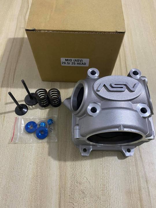 Cylinder Big Valve Head 29.5/25mm 5mm Complete Set (Mio Sporty/Soulty ...