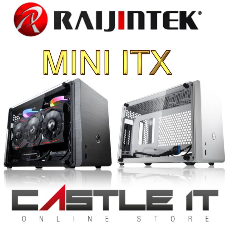 RAIJINTEK OPHION Series MINI ITX Casing Chassis Mini PC Case BLACK ...