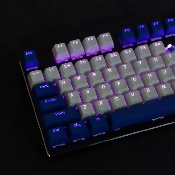 （Miss qi's keycap） SA Profile 104 KeyShot Shine Through Dolch PBT ...