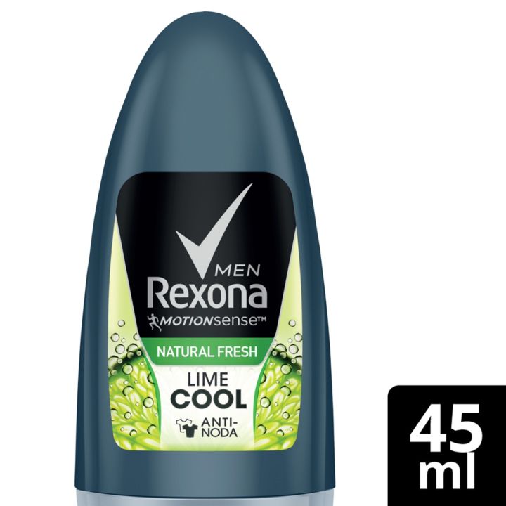 REXONA MEN ROLL ON NATURAL FRESH LIME COOL 45ML/N017245 | Lazada Indonesia