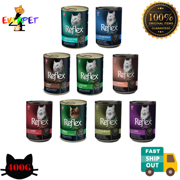 REFLEX Plus 400G Wet Cat Food | Lazada