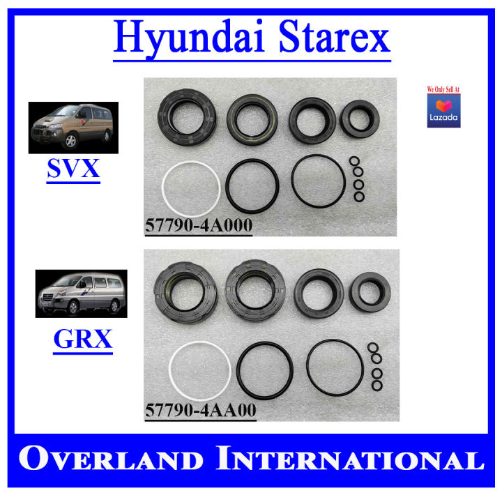 POWER STEERING REPAIR KIT COMPLETE Hyundai Starex (Sold Per Set) SVX ...