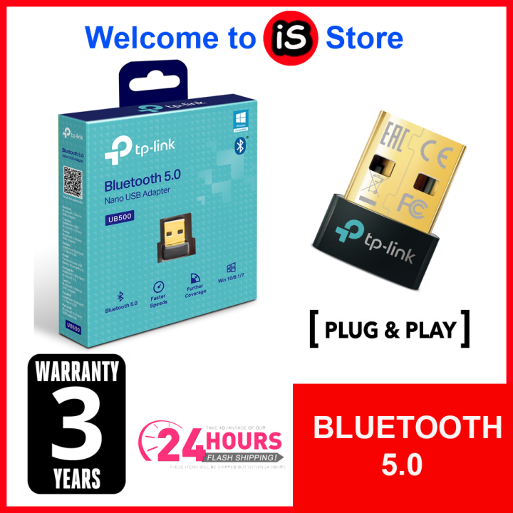 TP-Link Wireless Bluetooth 5.0 Nano USB Adapter For Desktop Laptop ...
