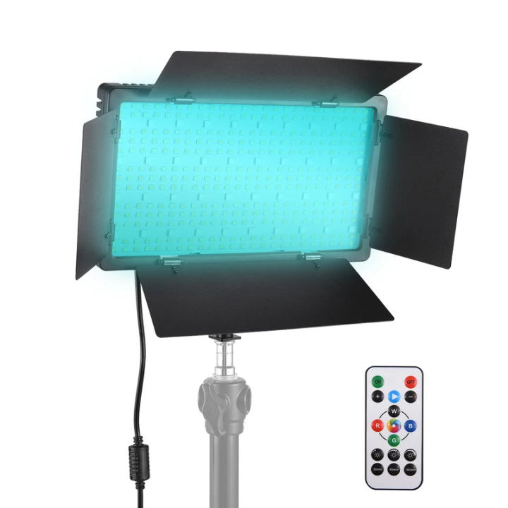 RGB photography light 36W LED panel light 352leds 3200K-5600K DC/NP ...