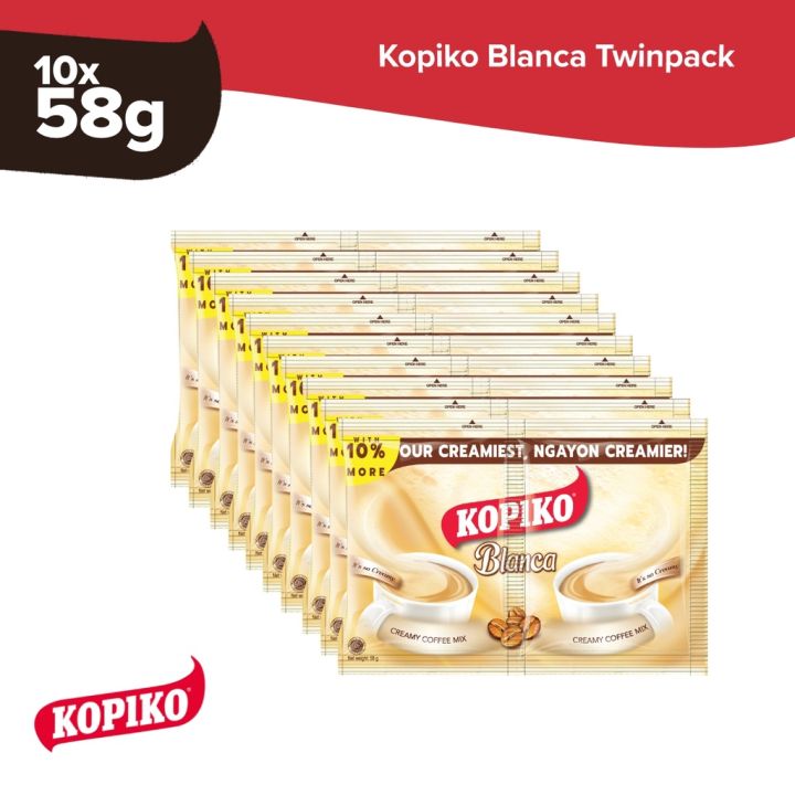 Kopiko Blanca Twinpack 10x2x29g | Lazada PH