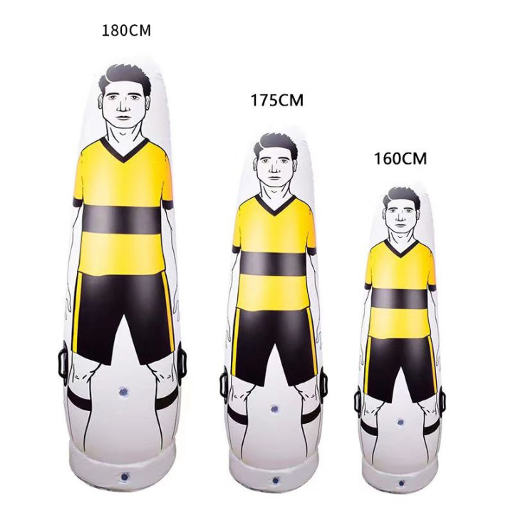 Inflatable SID Goalkeeper Defender Training Football Practice Tumbler ...