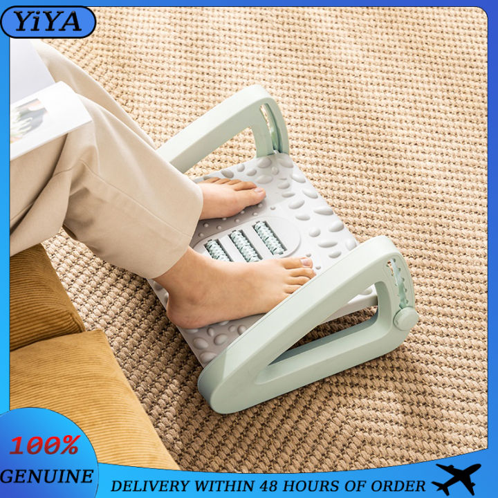 Ergonomic Footrest 2-Level Height Adjustable Angle Office Foot Rest ...