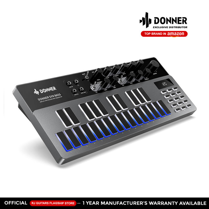 Donner Essential B1 Analog Bass Synthesizer & Sequencer | Lazada PH
