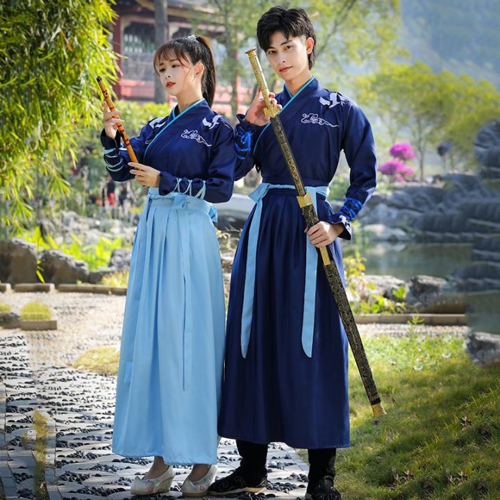 Hanfu male large size scholar ancient costume female Chinese style ...