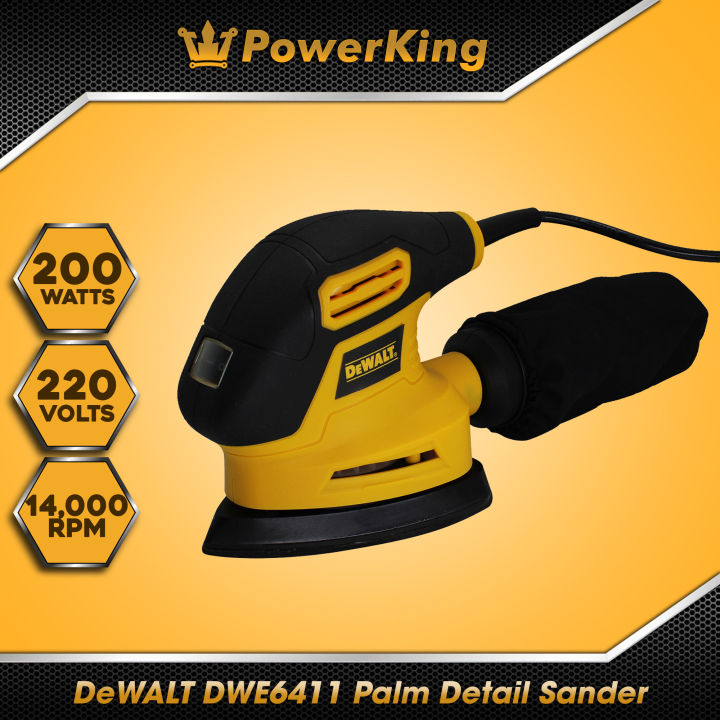 DeWALT DWE6411 Palm Detail Sander | Lazada PH