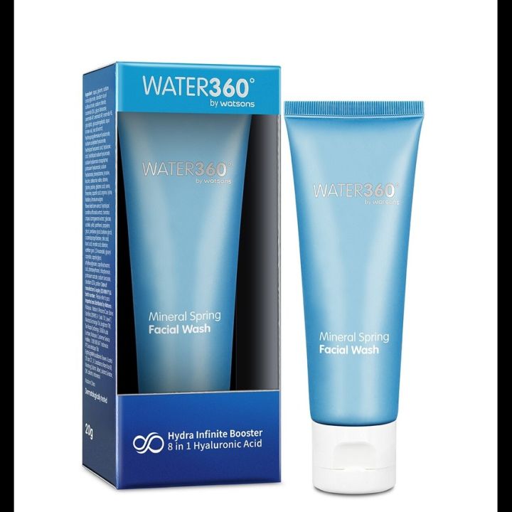 WATER360 BY WATSONS Mineral Spring Mini Facial Wash 20g | Lazada