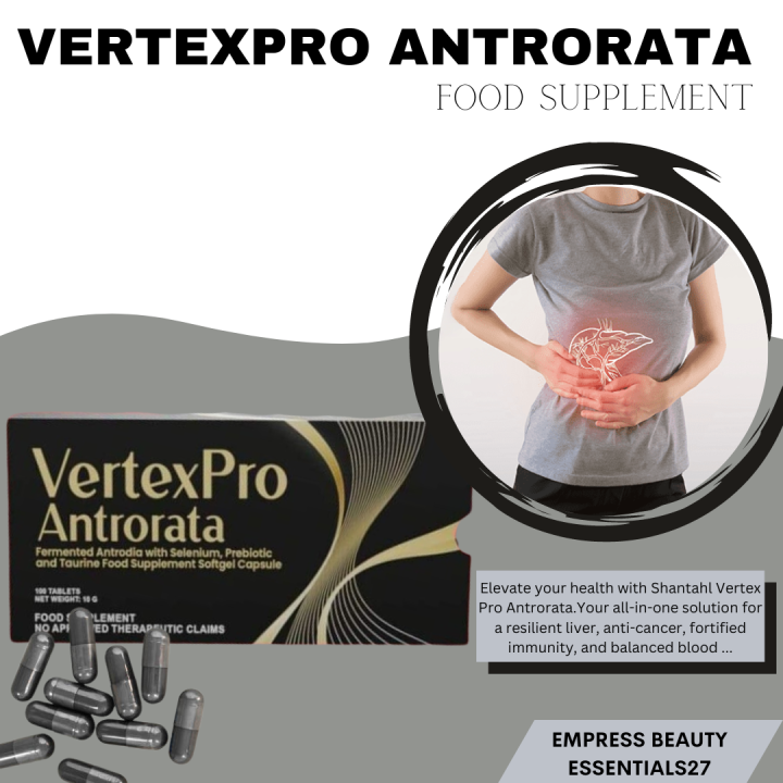 100% ORIGINAL VERTEXPRO ANTRORATA - Herbal Capsule, Health Supplements ...