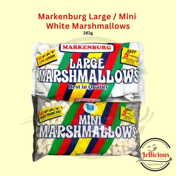 Markenburg Large / Mini White Marshmallows 283g | Lazada PH