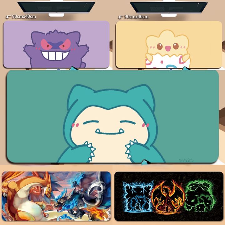 psyduck Pokémon Mouse Pad Eevee Anime Gengar Computer Pad Togepi New ...