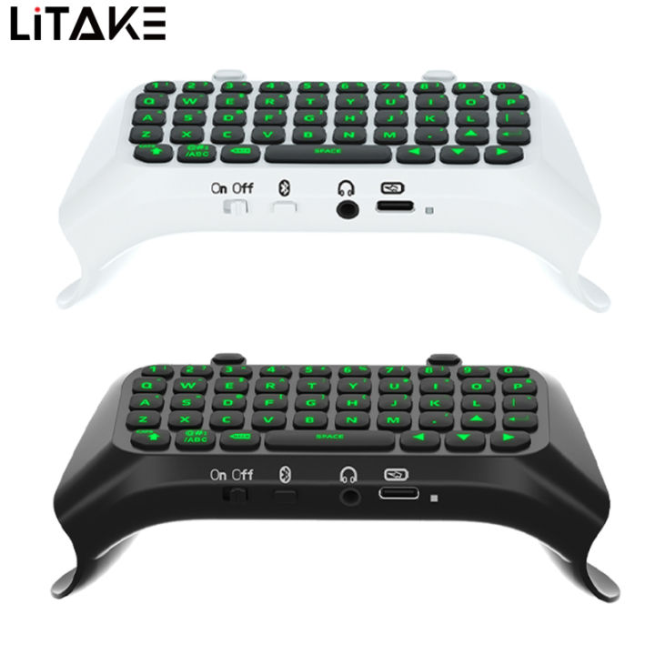 Wireless Keyboard Controller Mini Chat Pad Message Game Keyboard Keypad ...