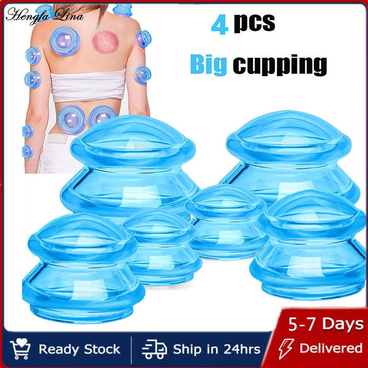 Tengfa Lina Cốc giác hơi bằng silicon Set giác hút hút chân không Lọ ...