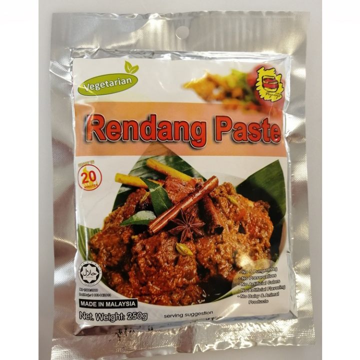 HALAL-VEGETARIAN - Little Nyonya - Rendang Paste 250g Authentic Taste ...