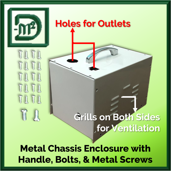 Multipurpose Metal Chassis Enclosure for Electronics and Electrical ...