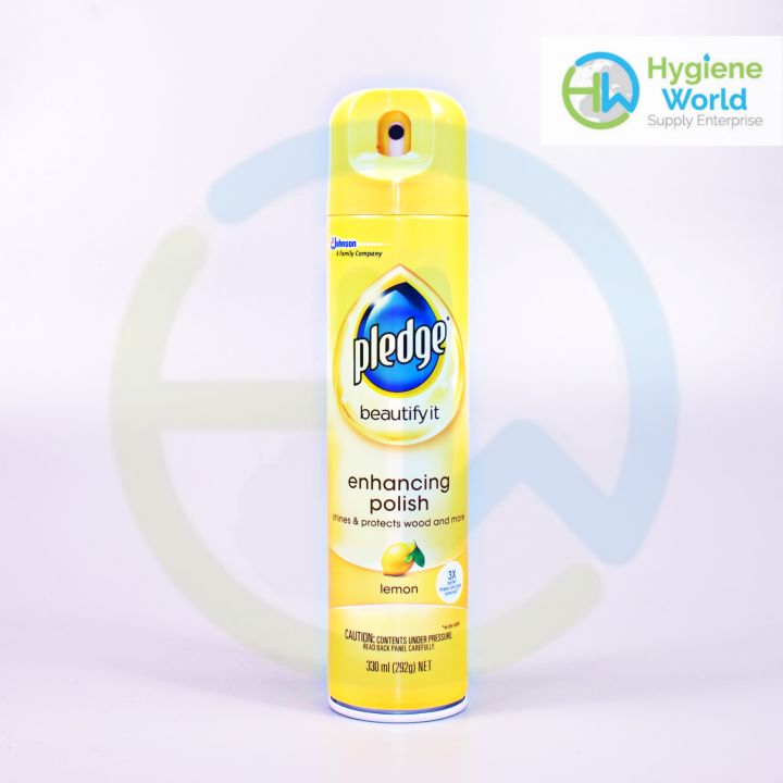 Pledge Lemon Furniture Polish 330ml | Lazada