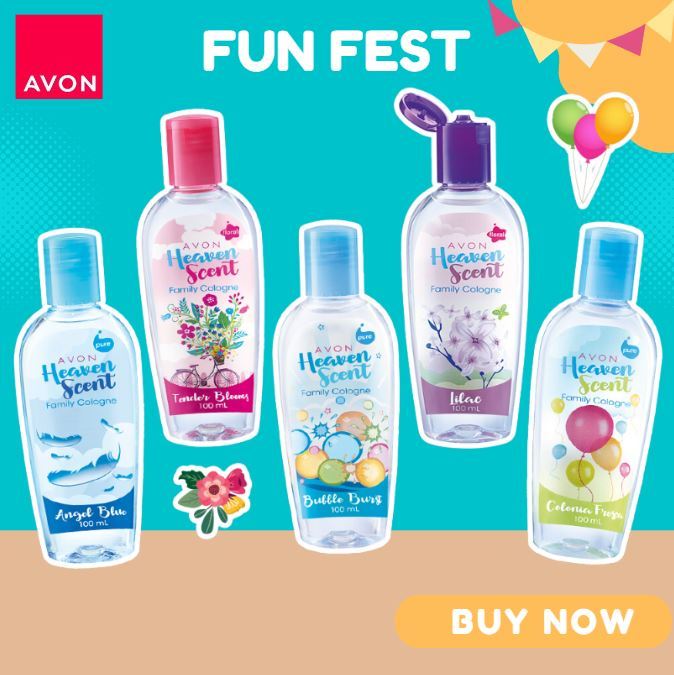 Avon Official Store Heaven Scent Family Cologne 100ml, cologne for kids ...