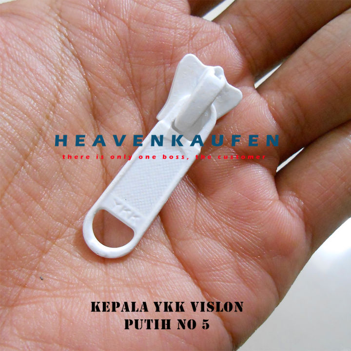 Kepala Resleting Zipper Head Kepala Zipper YKK Type Gigi Vislon No 5 ...
