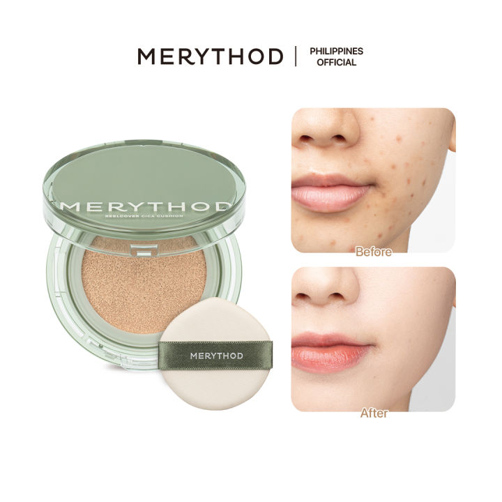MERYTHOD Reel Cover Cica Cushion Hypoallergenic Makeup and Soothing at ...