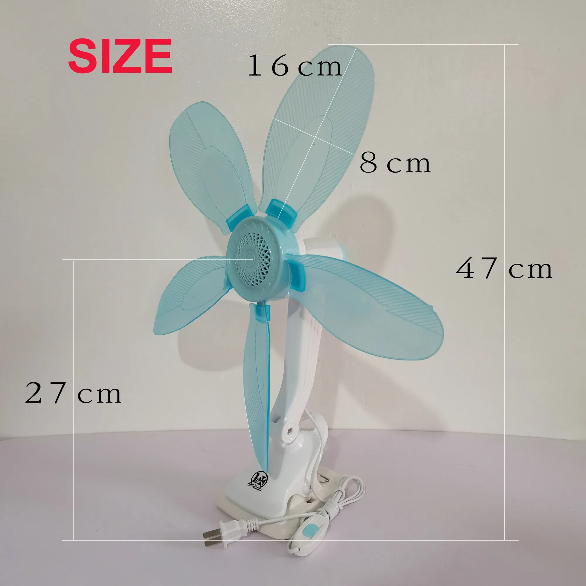 1023 King Size Clip Fan 5 Elesi Portable Desk Electric Fan | Lazada PH