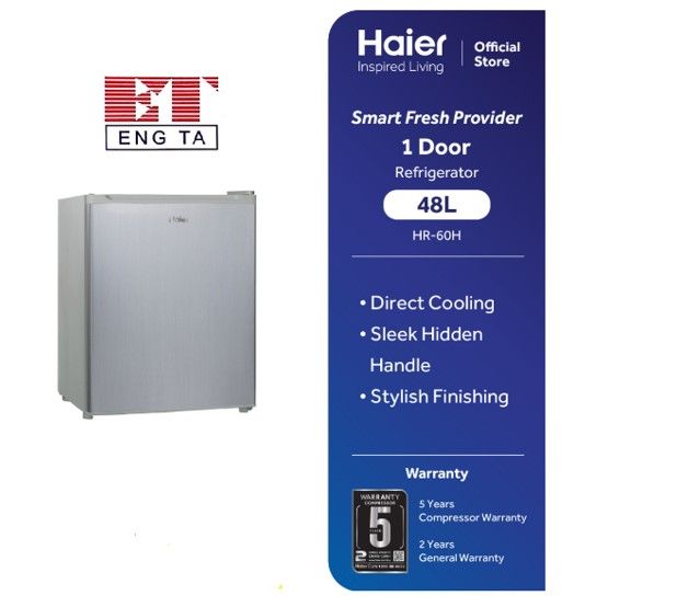 Haier 48L Mini Bar Single Door Direct Cooling HR-60H | Lazada