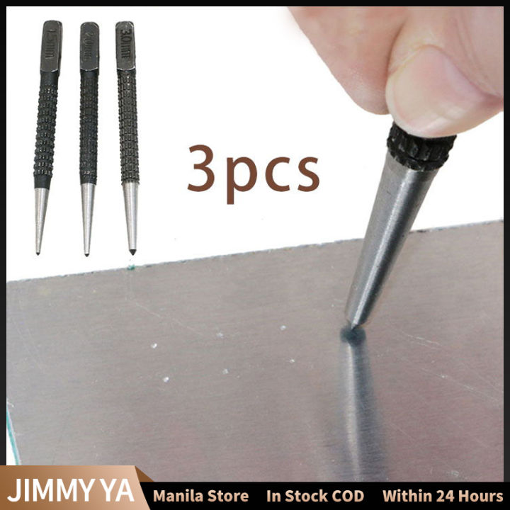 Automatic Center Punch Set DIY Marking Tool Sample Punching Center ...