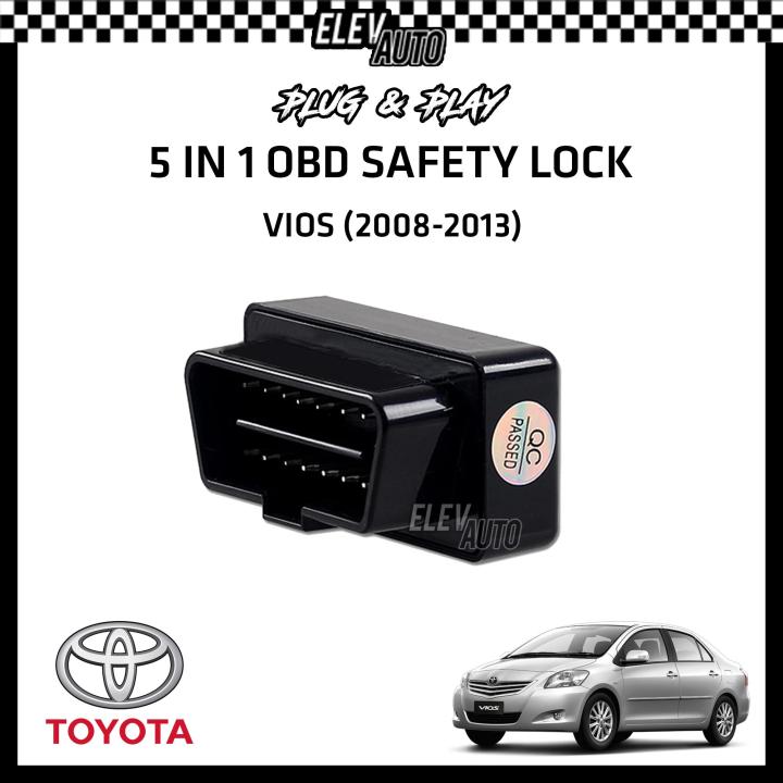 Toyota Vios 2008 - 2013 OBD Safety Auto Brake Lock (5 in 1) | Lazada