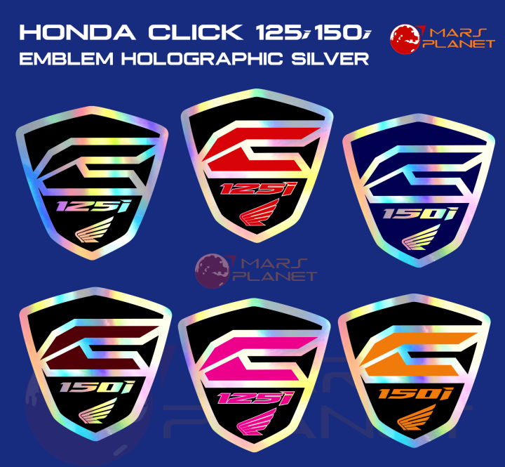 HONDA CLICK 125i 150i STICKER DECAL EMBLEM LOGO FOR MOTORCYCLE | Lazada PH