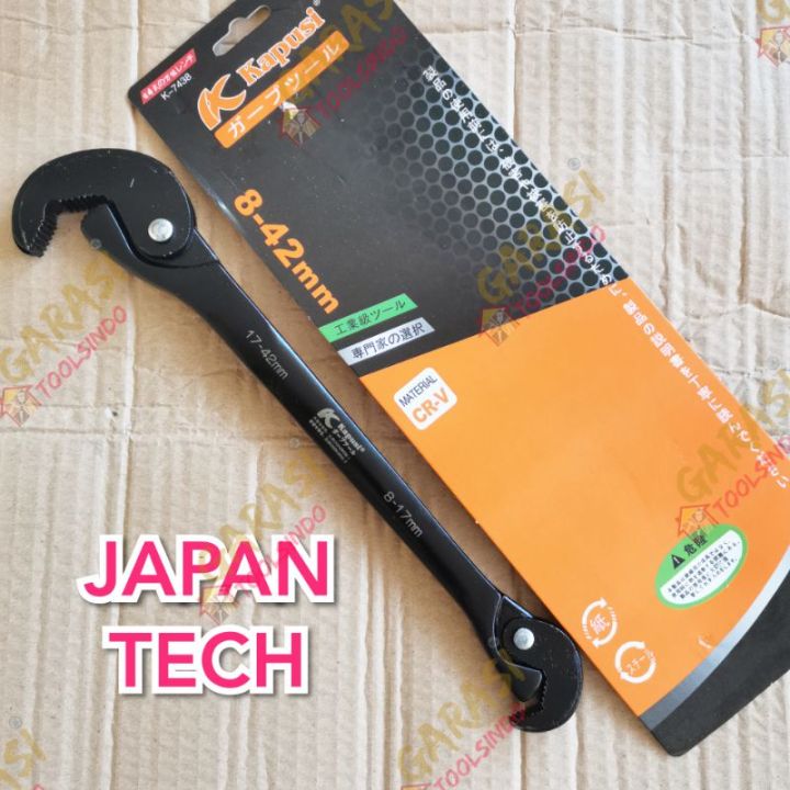 kunci inggris serbaguna Kapusi kunci snap and grip 8-42 mm kunci ...