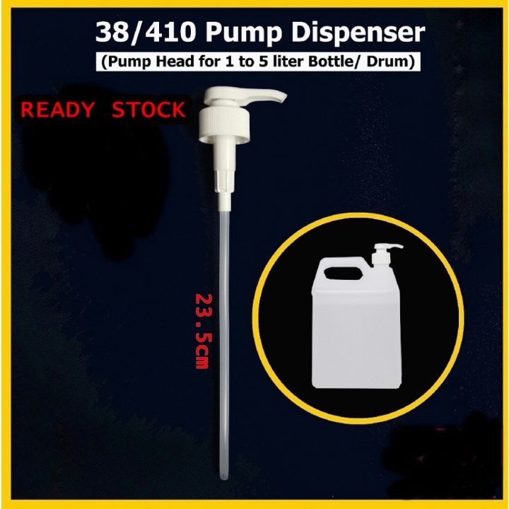 Pump Dispenser 38mm | Pump Head for 1L to 5L Container| Alcohol ...