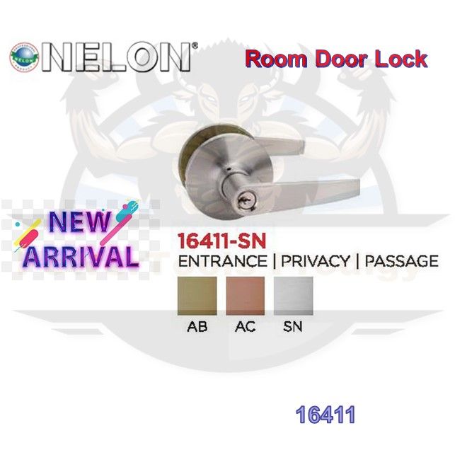 NELON 16411 ROOM DOOR LOCKSET/ ROOM DOOR LOCK | Lazada Singapore