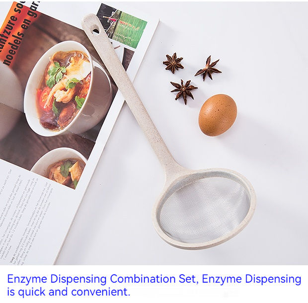 Jiaomom Wheat Straw Strainer Ladle Enzyme Tool Food Grade Material ...
