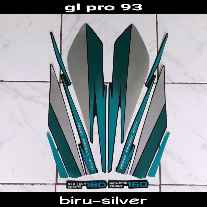 stiker motor gl pro 1993 | Lazada Indonesia