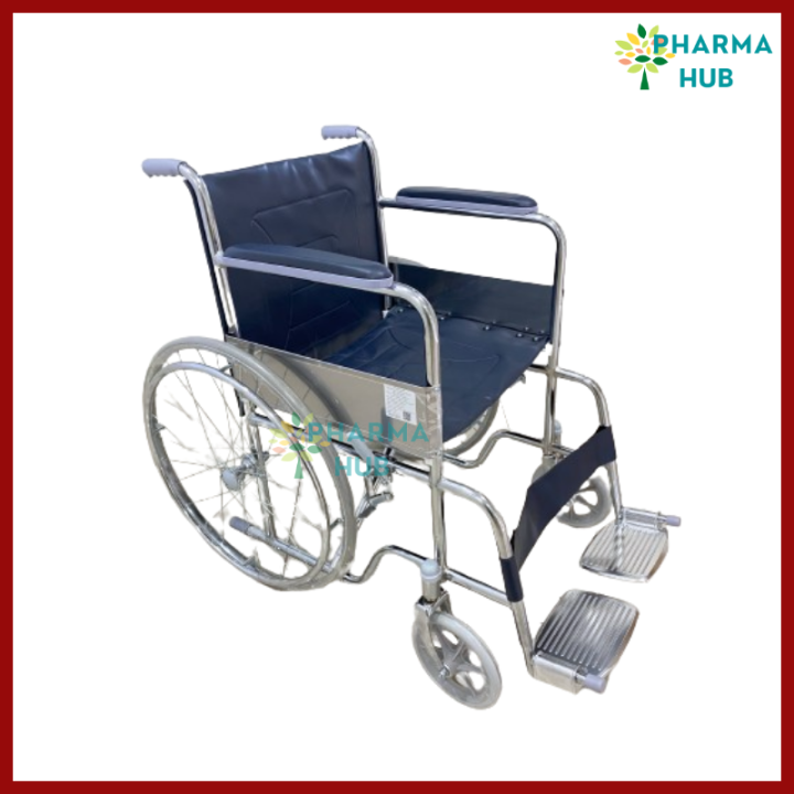 Fosun Wheelchair รถเข็นผู้ป่วยพับได้ รุ่น FS809 รับน้ำหนักได้ 100 กก. ...