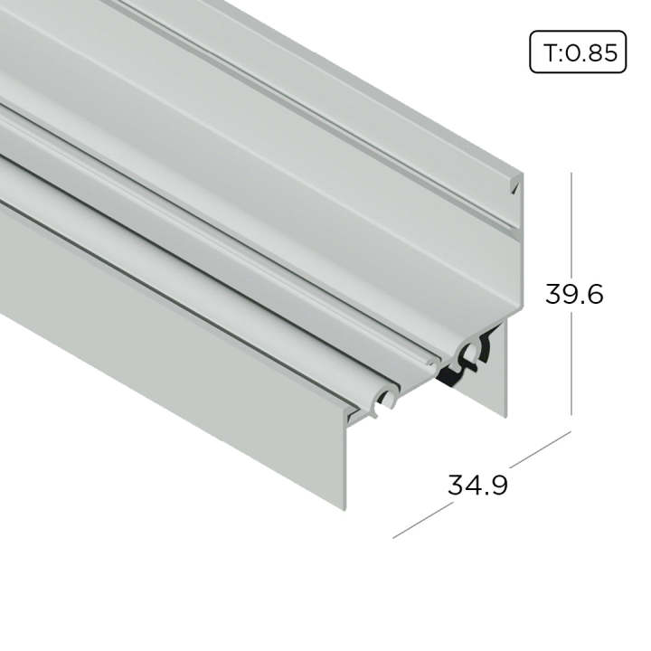 Aluminium Extrusion Outer Frame (Economy Casement Window) Profile ...