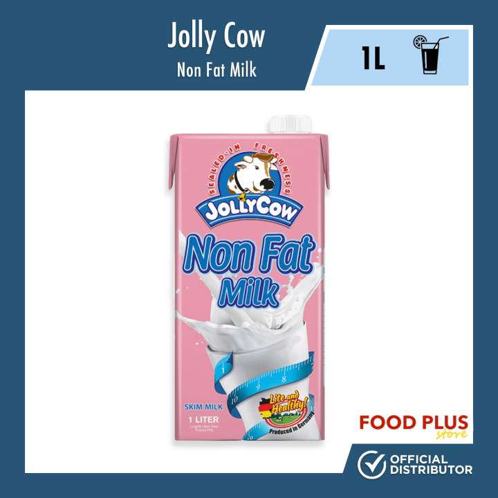 Jolly Cow Non-Fat Fresh Milk (1L) | Lazada PH