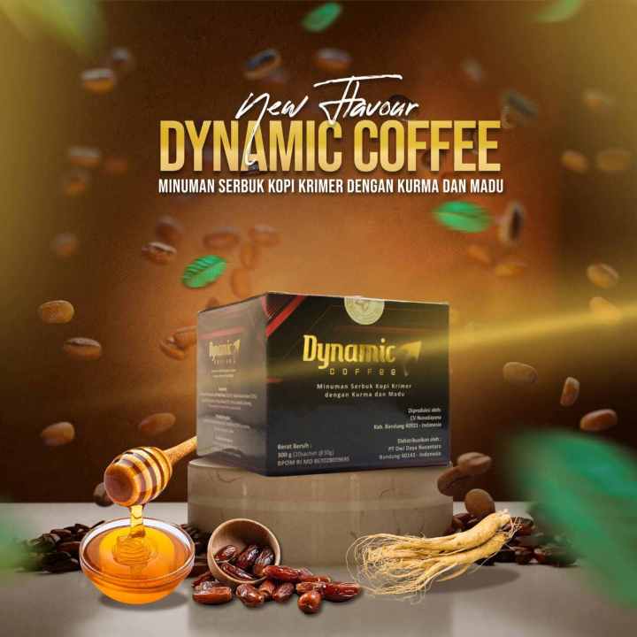KOPI DYNAMIC 10 SACHET - ORIGINAL 100% | Lazada Indonesia