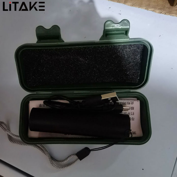 UV Flashlights Black Lens UV Light USB Rechargeable Multipurpose ...