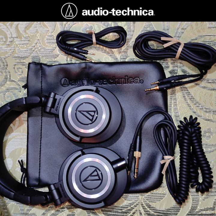 Audio Technica ATH-M50x professional listening headphones, headset ...