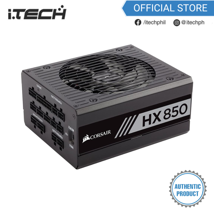Corsair HX850 - 850 Watt 80 Plus Platinum Certified Fully Modular Power ...