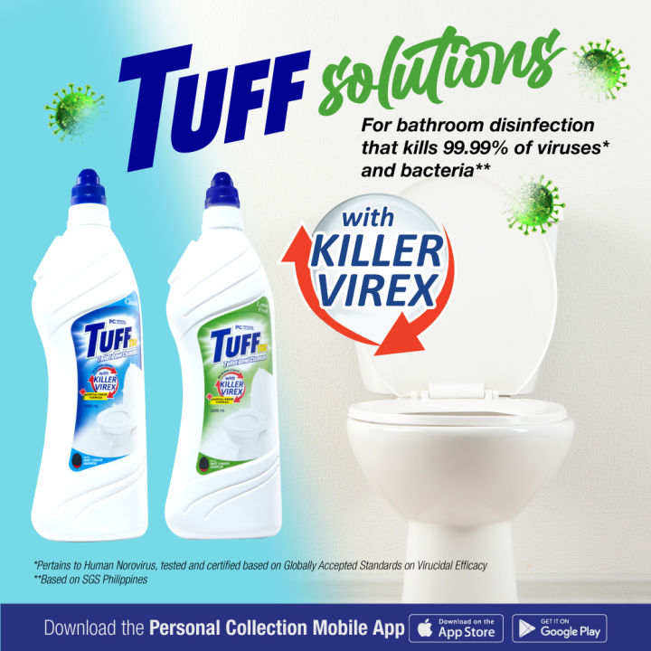 Toilet Bowl Cleanser | Tuff TBC Classic & Lemon Fresh | with Killer ...