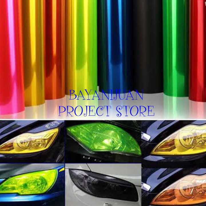 transparent tint sticker ( buy 1 get 1 free ) headlight tint film tail ...