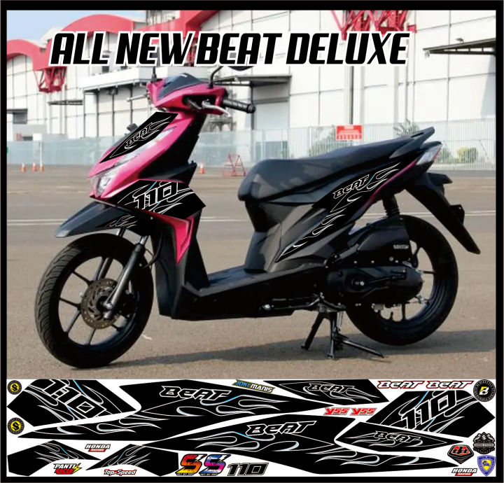 STIKER STRIPING BEAT DELUXE 2020 2024 / STRIPING BEAT BARU VARIASI ...