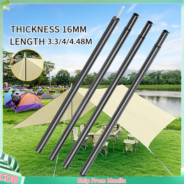 【Sasa】Camping Tent Poles 1 set (1 Pcs) 3 Meter/4.4 Meter Tent Pole ...