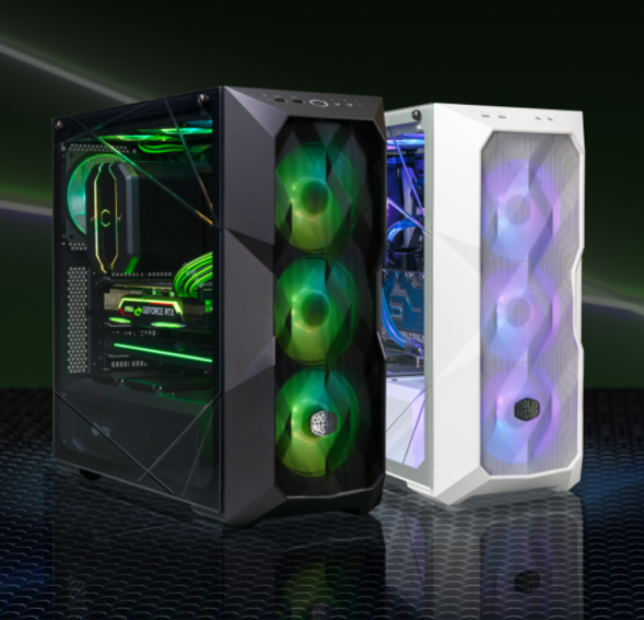 # Cooler Master MasterBox TD500 Mesh with Controller ARGB Mid Tower T.G ...